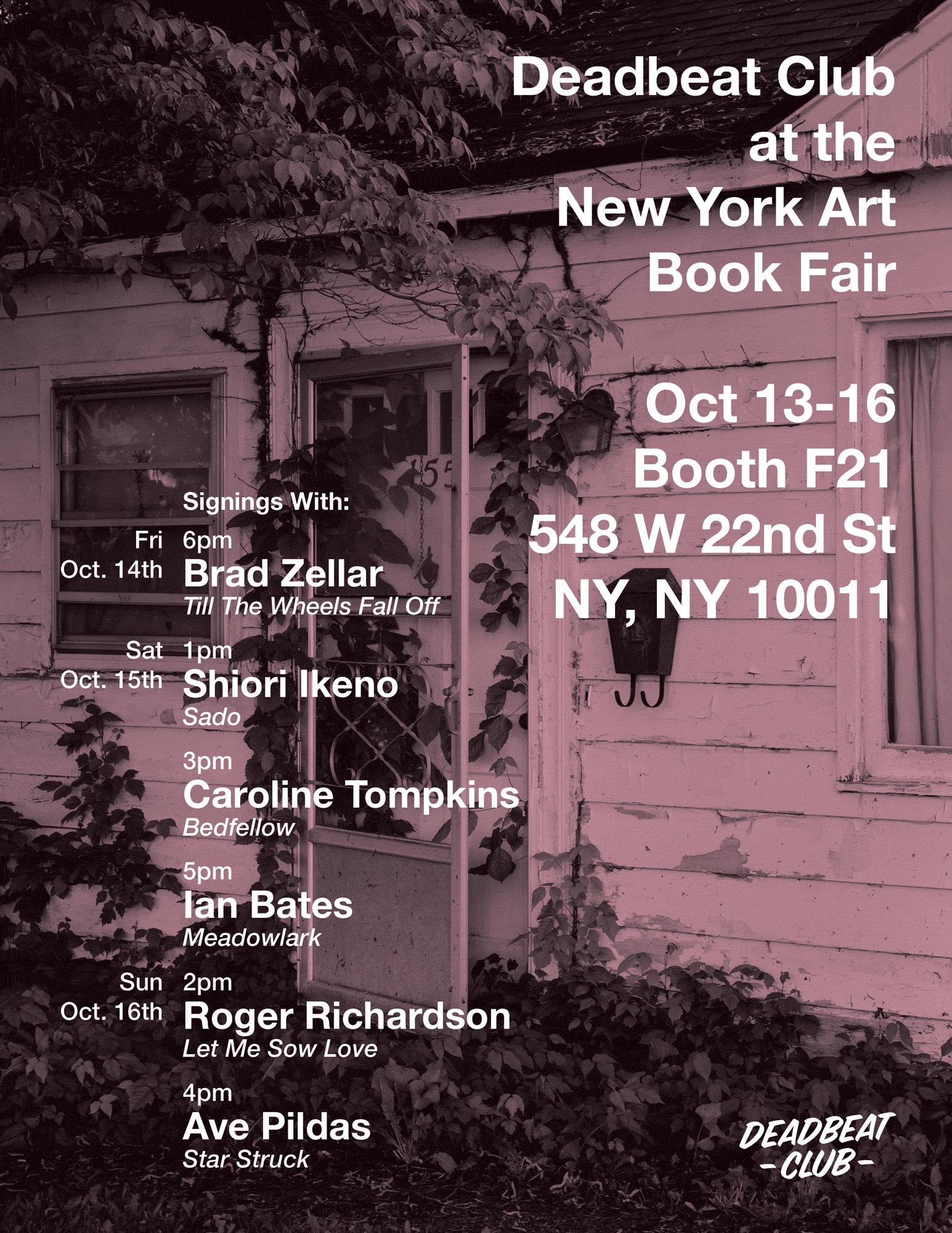 DEADBEAT CLUB AT THE NYABF